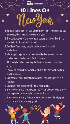 Essay on New Year for Students and Children