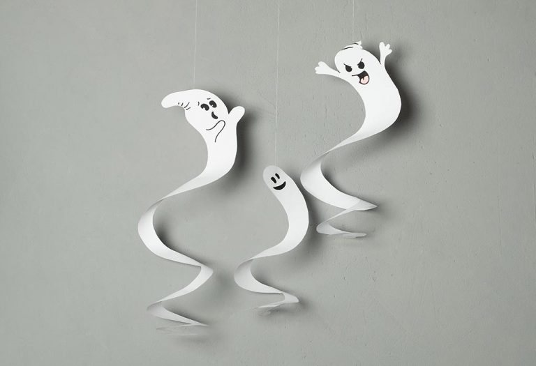 Make Your Own DIY Paper Ghost Face Mask! - Firstcry Intelli Education
