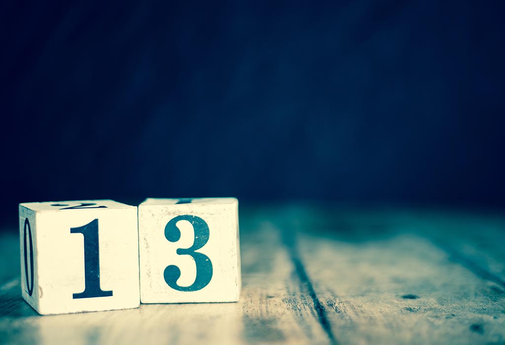 Maths Table Of 13 Learn Multiplication Tables For Children