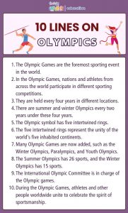 Essay On Olympics - 10 Lines, Short & Long Essay