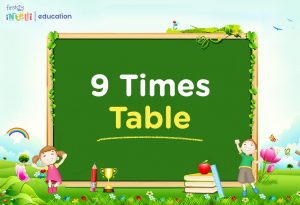 Table of 9 | 9 Times Table | Learn Multiplication Table of Nine
