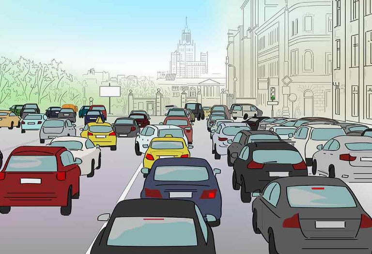 Essay on Traffic Jams in English for Classes 1-3: 10 Lines, Short ...