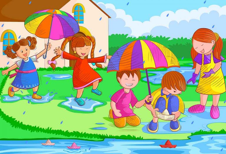 Best Monsoon Rhymes To Teach Your Toddlers - Firstcry Intelli Education