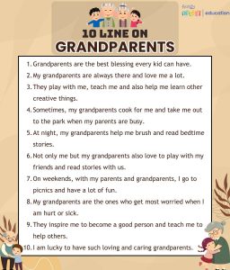 Essay on My Grandparents for Students and Children