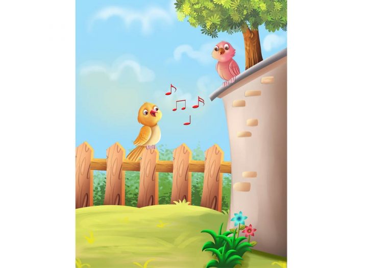 Two Little Dickie Birds | Nursery Rhyme For Kids With Lyrics