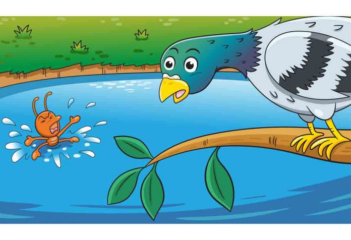 The Ant & The Dove Story For Children With Moral