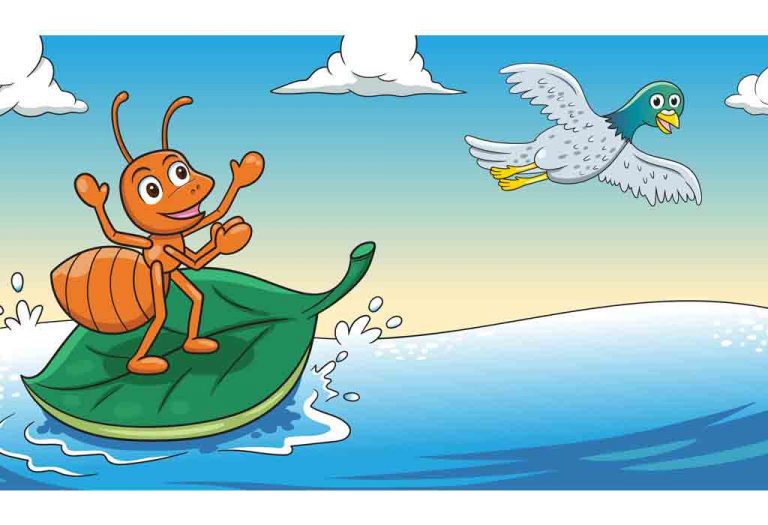 The Ant & The Dove Story For Children With Moral