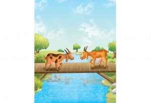 The Two Goats Story For Children With Moral