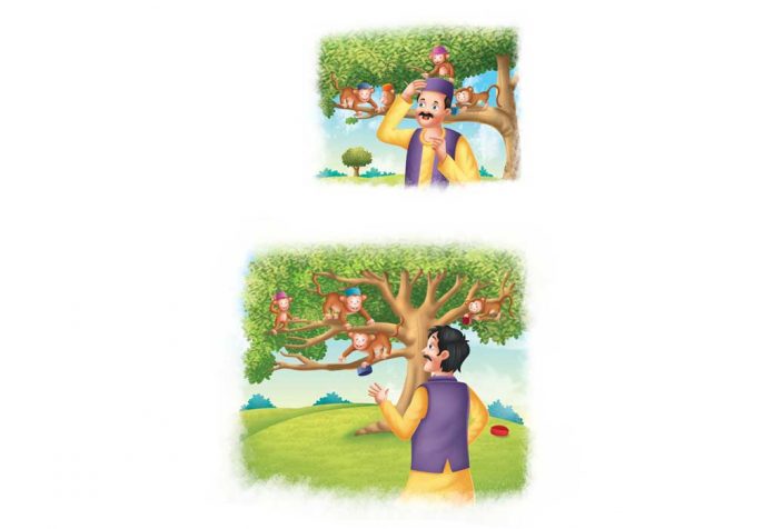 Monkey And The Cap Seller Story For Children With Moral