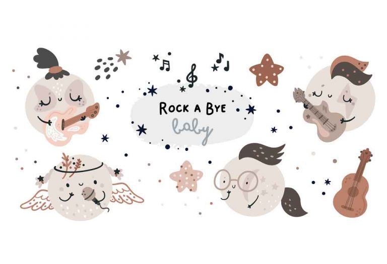 The 'Rock-A-Bye Baby' | Nursery Rhyme For Kids With Lyrics