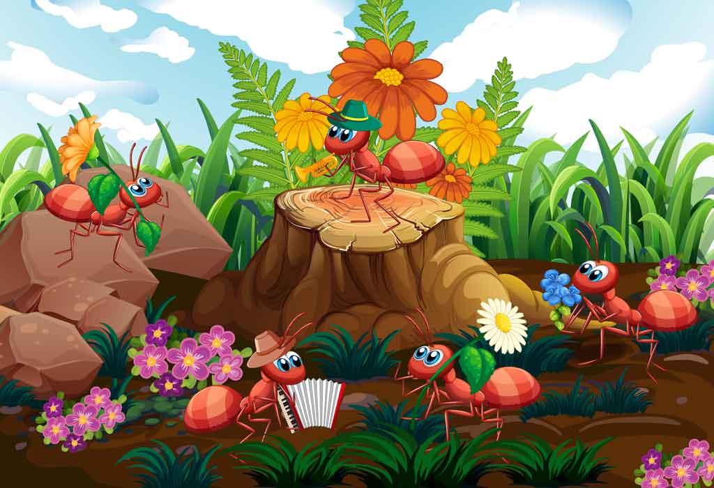 The Ants Go Marching Nursery Rhyme For Kids With Lyrics The Ants Go Marching Nursery Rhyme For Kids With Lyrics