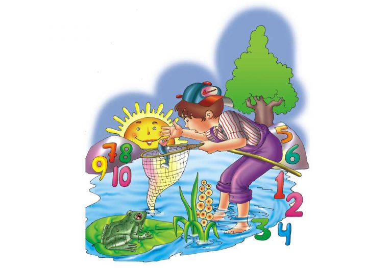 One Two Three Four Five | Nursery Rhyme For Kids With Lyrics