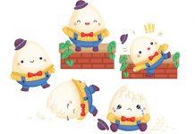 Humpty Dumpty | Nursery Rhyme For Kids WIth Lyrics