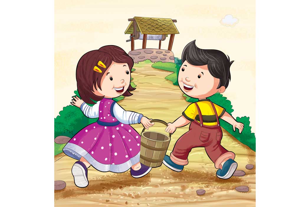 Jack And Jill Nursery Rhyme For Kids With Lyrics