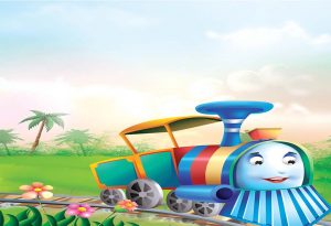 Engine Engine Number 9 | Nursery Rhyme For Kids With Lyrics