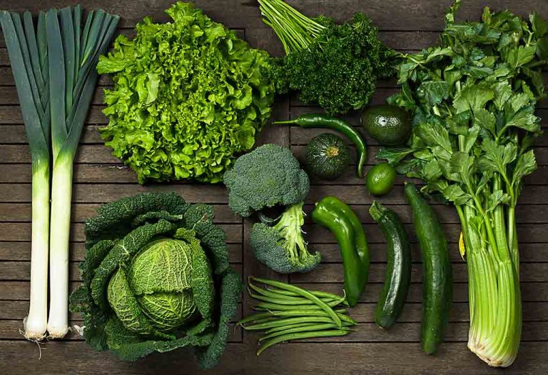 List of Green Vegetables Names For Kids
