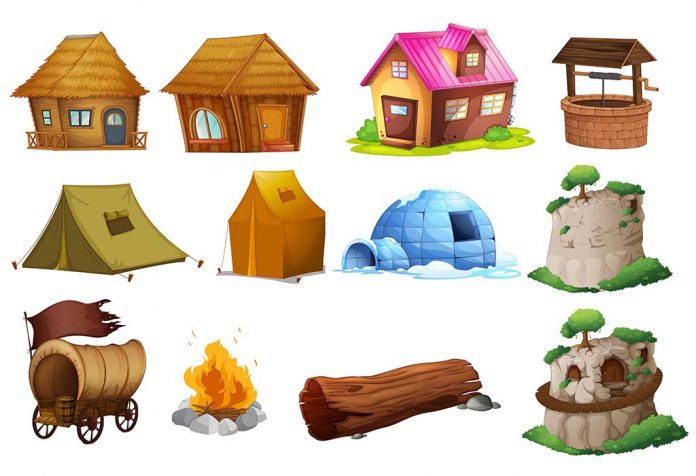 Different Types of Houses With Names For Preschoolers & Kids
