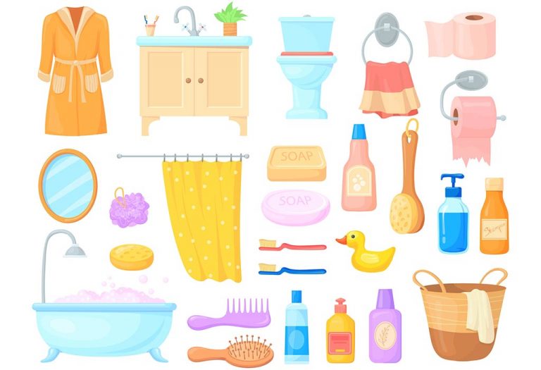 List of Bathroom Vocabulary Words For Kids (With Pictures)