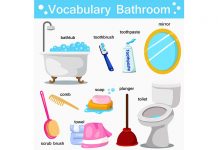 List of Bathroom Vocabulary Words For Kids (With Pictures)