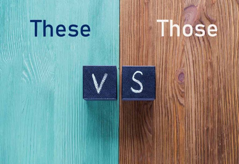 Teach Kids About The Difference Between These vs Those