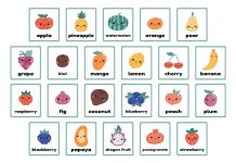 Fruit Names In English - Fruit Vocabulary For Kids