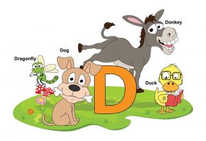 Teach Kids: Names of Animals That Start With Letter "D"