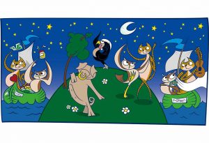 The Owl And The Pussycat | Nursery Rhyme For Kids With Lyrics