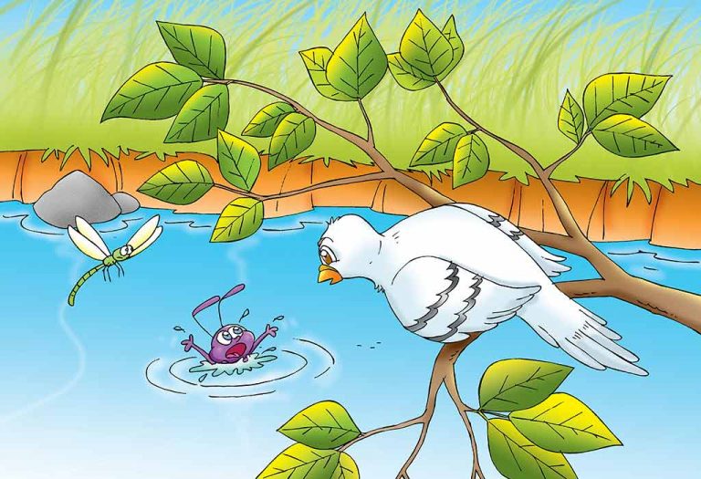 Pigeon And Ant Story For Children With Moral