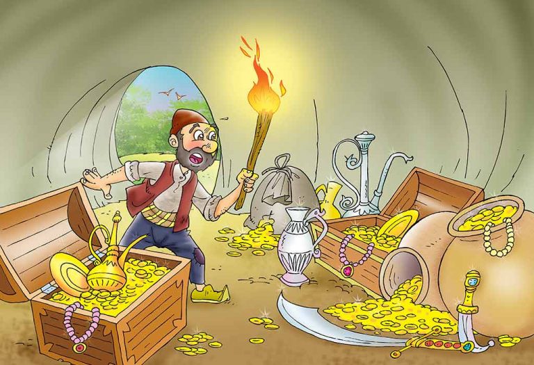 Ali Baba And The Forty Thieves Story For Children With Moral