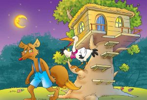 The Fox And The Stork Story For Children With Moral