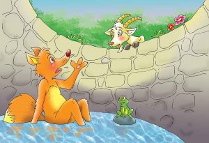 The Fox And The Goat Story For Children With Moral