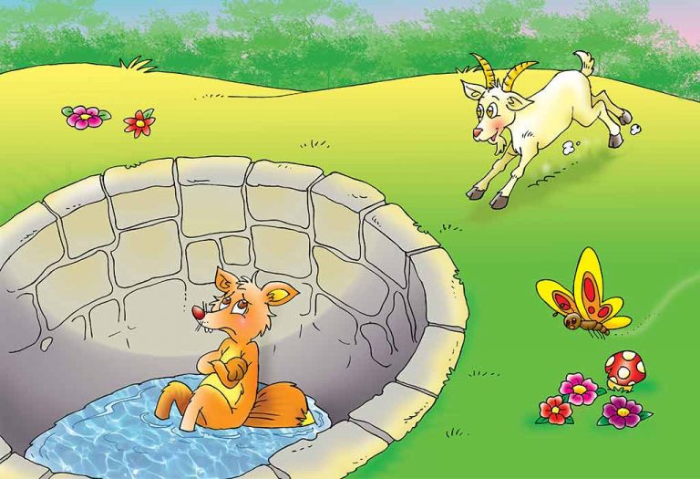 The Fox And The Goat Story For Children With Moral