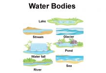 Types Of Water Bodies For Preschoolers and Kids