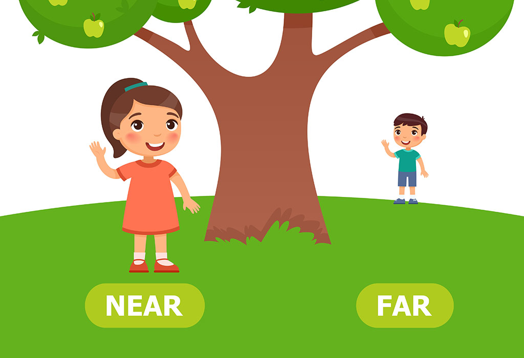 Near And Far Concept For Preschoolers And Kids Near And Far Concept For Preschoolers And Kids