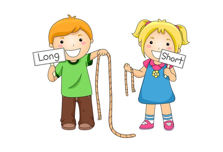 Long And Short Concept For Preschoolers