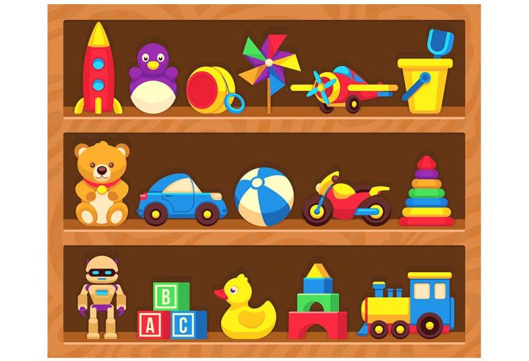 Top, Bottom And Middle Concept For Preschoolers