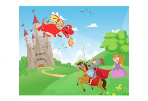 The Princess & The Dragon Story For Children