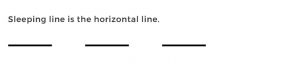 Teach Preschoolers & Kids About Standing, Sleeping & Slanting Lines