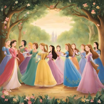 The Twelve Dancing Princess Story with Moral