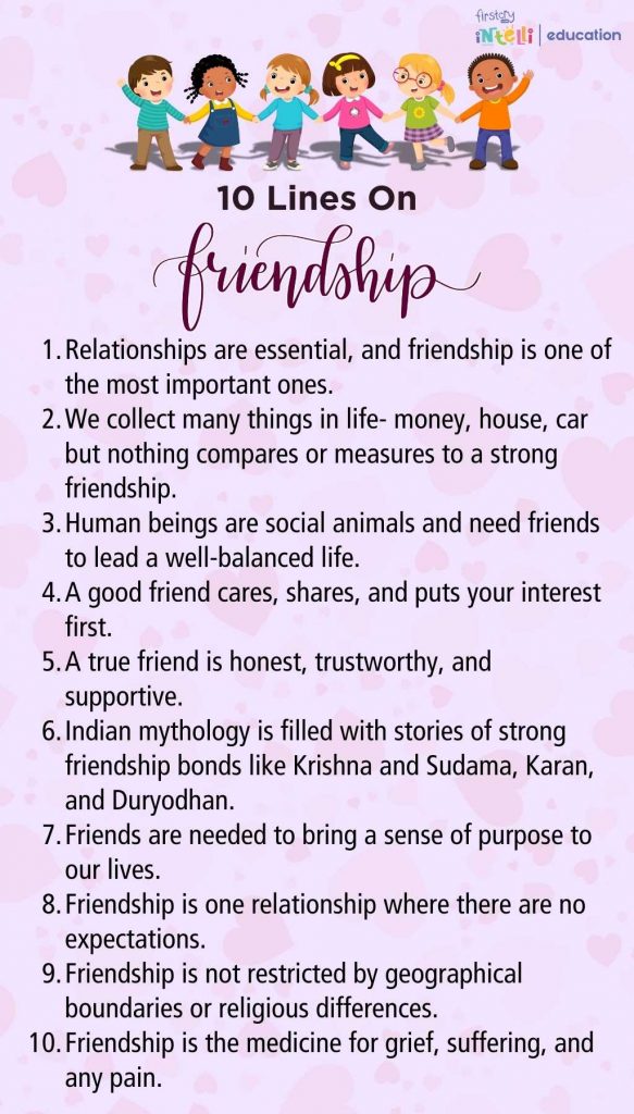 Essay On Friendship : 10 Lines, Short & Long Essay