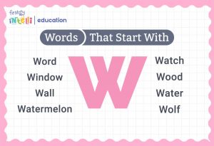 Words That Start With W - Learn W Words for Kids in English