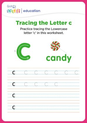 Letter C Tracing Worksheets – Free Printables for Preschools