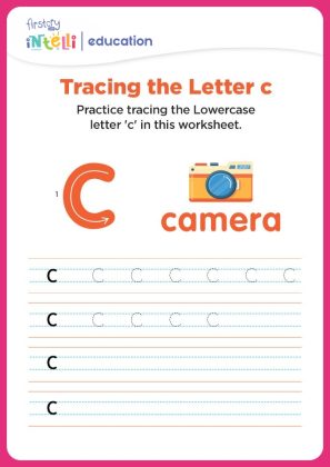 Letter C Tracing Worksheets – Free Printables for Preschools