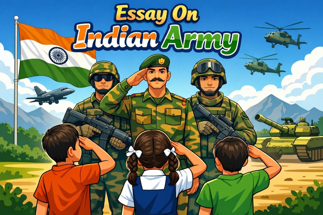 Essay on Indian Army for Children and Student