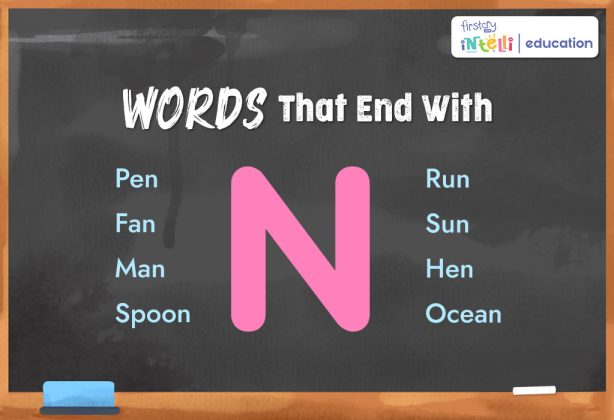 Words That End With N - Teach N Words To Preschoolers & Kids