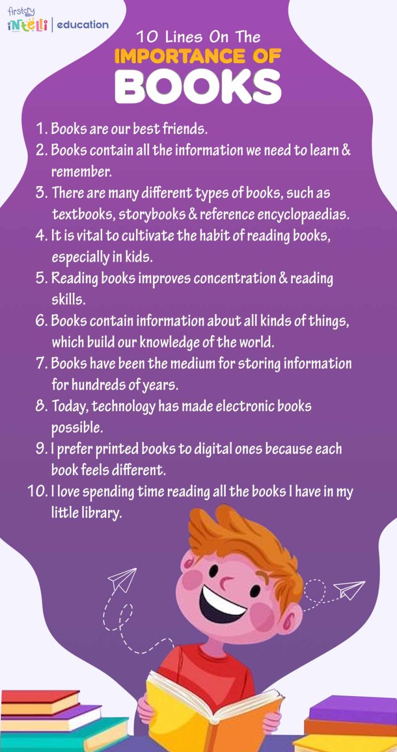 Essay on Importance of Books for Students and Children