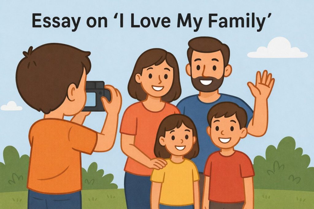 Essay On I Love My Family - 10 Lines, Short and Long Essay