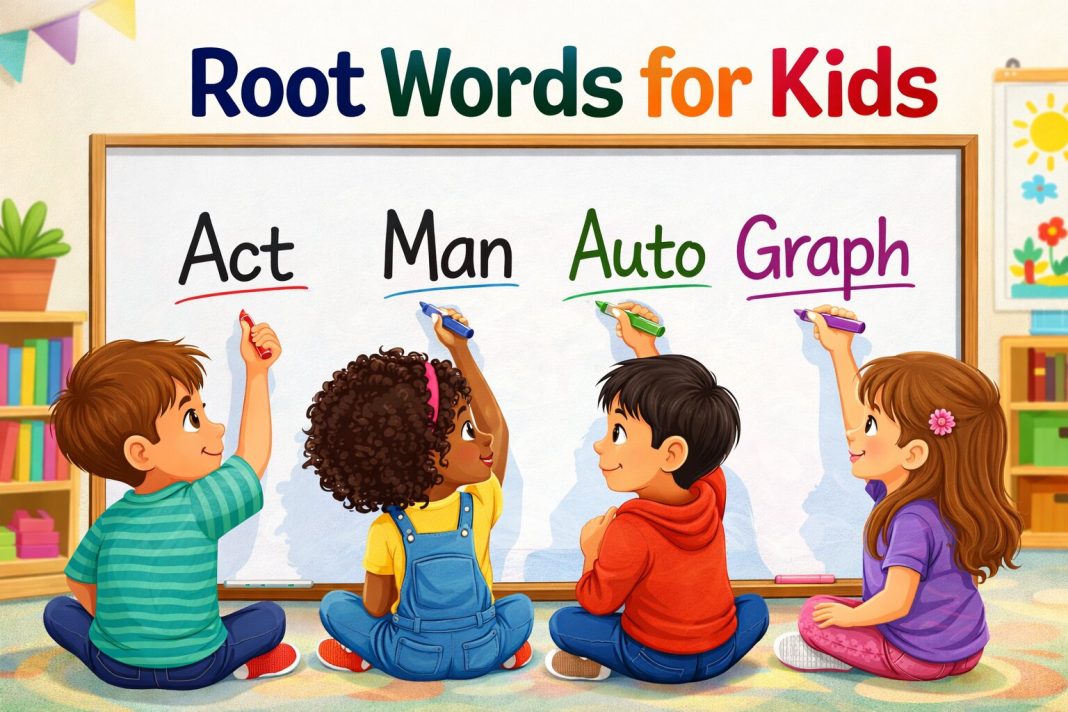 Root Words for Kids - Lists & Examples