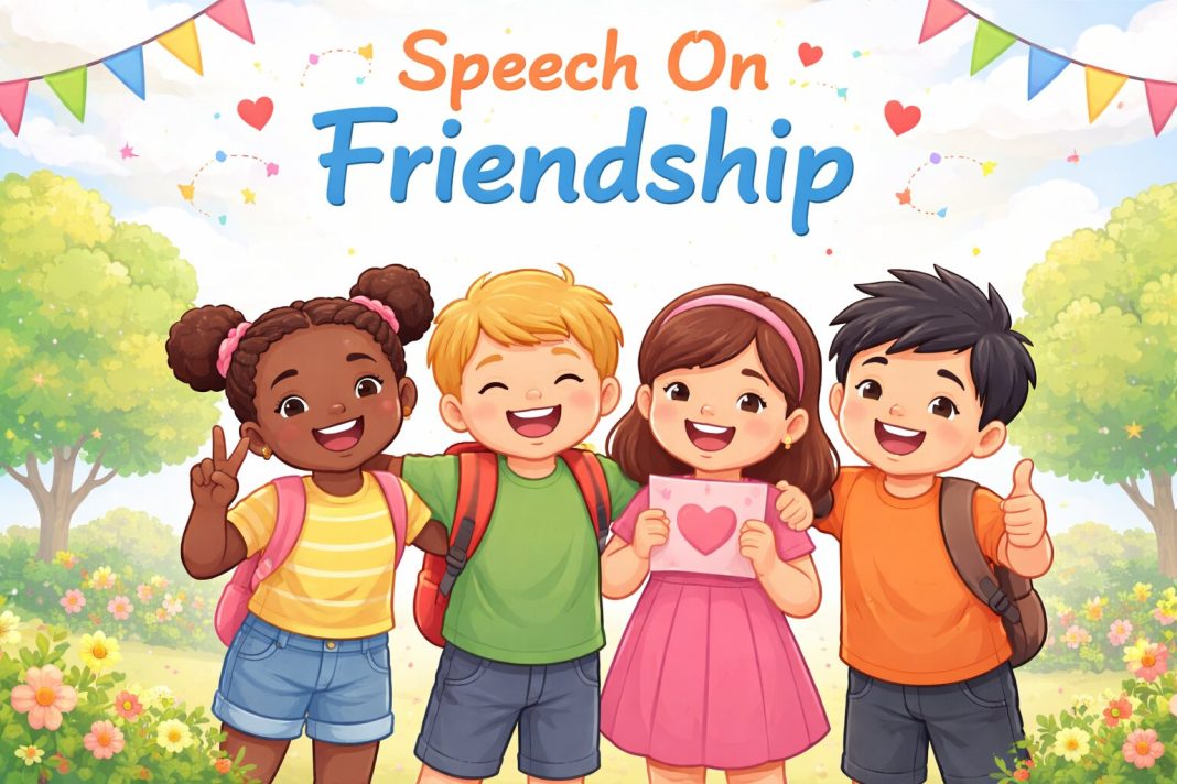 Speech On Friendship - 10 Lines, Short and Long Speeches