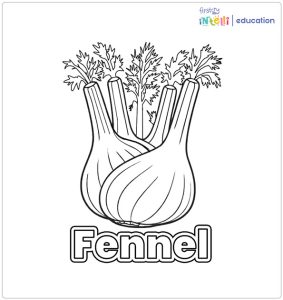Vegetable Coloring Pages, Sheets & Free Printable Images for Kids